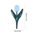 Garden Edging, 2Pcs Plastic Tulip Fence Flower Bed Border, Decorative ...