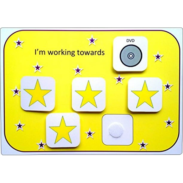 Plastic Visual ASD Reward Chart (Picture Communication Symbols ...