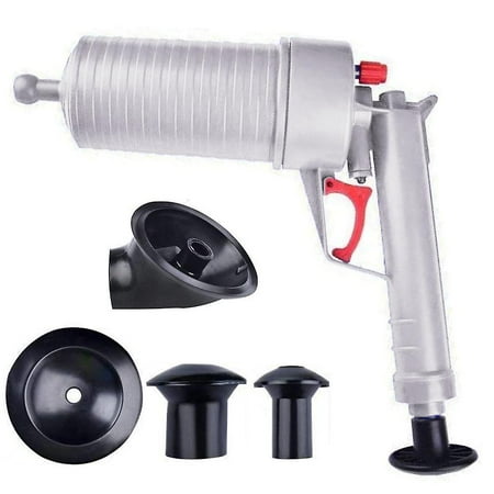 Air Plunger Gun, Toilet Plunger, High Pressure Powerful Drain Blaster ...