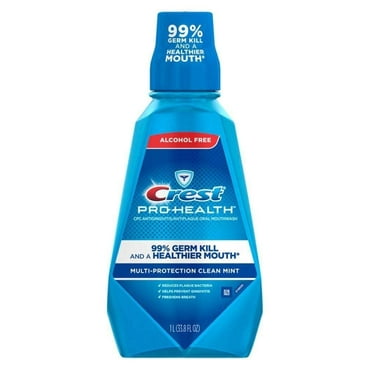 Crest Pro-Health Advantage Alcohol-Free Mouthwash, Multi-Protection ...