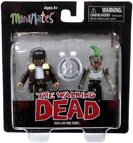 Minimates The Walking Dead Shane y Punk Zombie Minimates 69978800 ...
