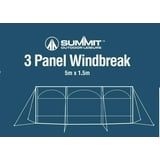 Indigo Blue WBTS Outdoor Wind Blocker and Camper's Windbreaker with 3 ...