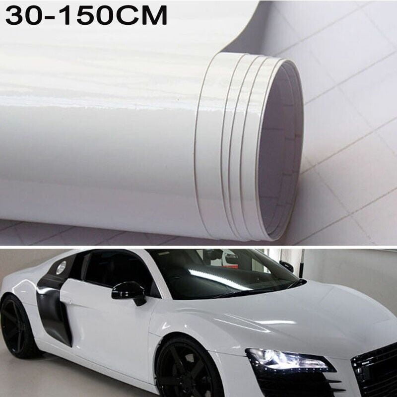 Gloss Glossy White Car Vinyl Wrap Car Vinyl Wrap Air Bubble Release ...