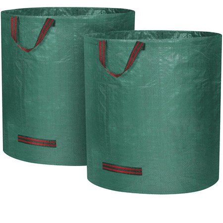 SHARKDOOK 2 Pack * 272L Garden Bags, Heavy Duty Garden Waste Bags ...