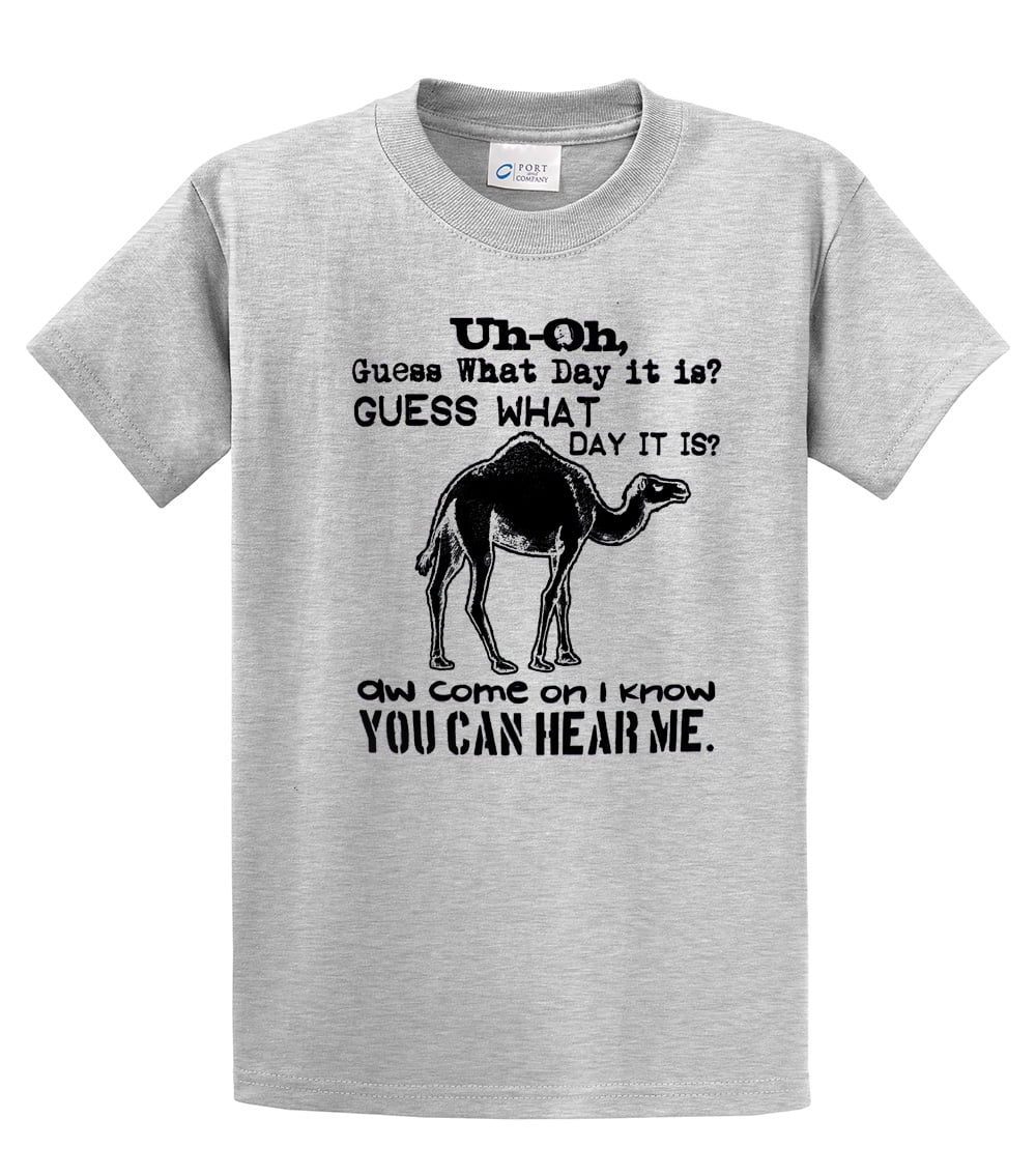 Funny Camel What Day Is It Hump Day Novelty Men s Short Sleeve T funny-camel-what-day-is-it-hump-day-novelty-men-s-short-sleeve-t