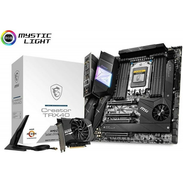 MSI Creator TRX40 Motherboard - Walmart.com - Walmart.com