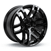 RTX Twist 17x7 5x114.3 ET40 CB73.1 Chrome (PVD) Wheel - Walmart.com