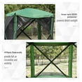 Camping Canopy Gazebo Screen Tent - 7x7FT Pop Up Shelter - Portable ...
