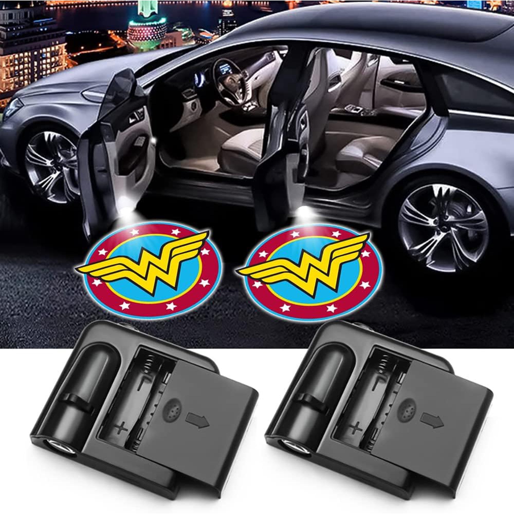 Wonder woman car door light store