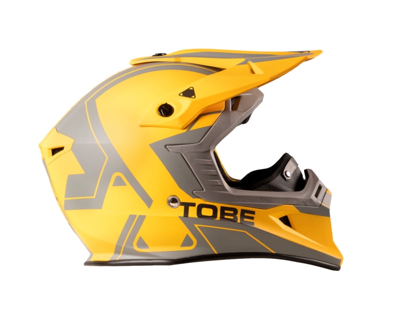 TOBE Mantle Helmet Flow Yellow/Gray Matte XL - Walmart.com