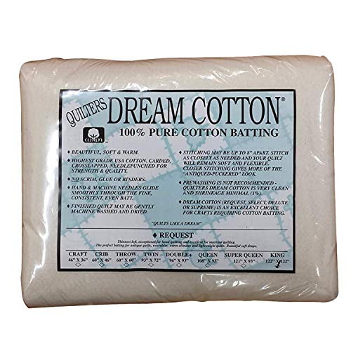 Click here for Vitavelaaa Quilters Dream 100 Cotton Batting - Kin... prices