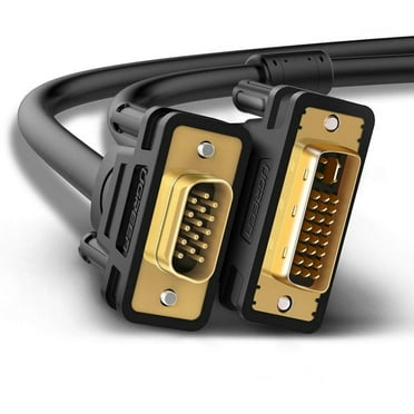 DVI Cable, Rankie DVI to DVI Monitor Cable Male to Male - 6 Feet (Black ...