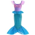 Princess Ariel Dress Up Costume for Girls 4T 5T with Accessories, Perfect for Cosplay & Birthday ...