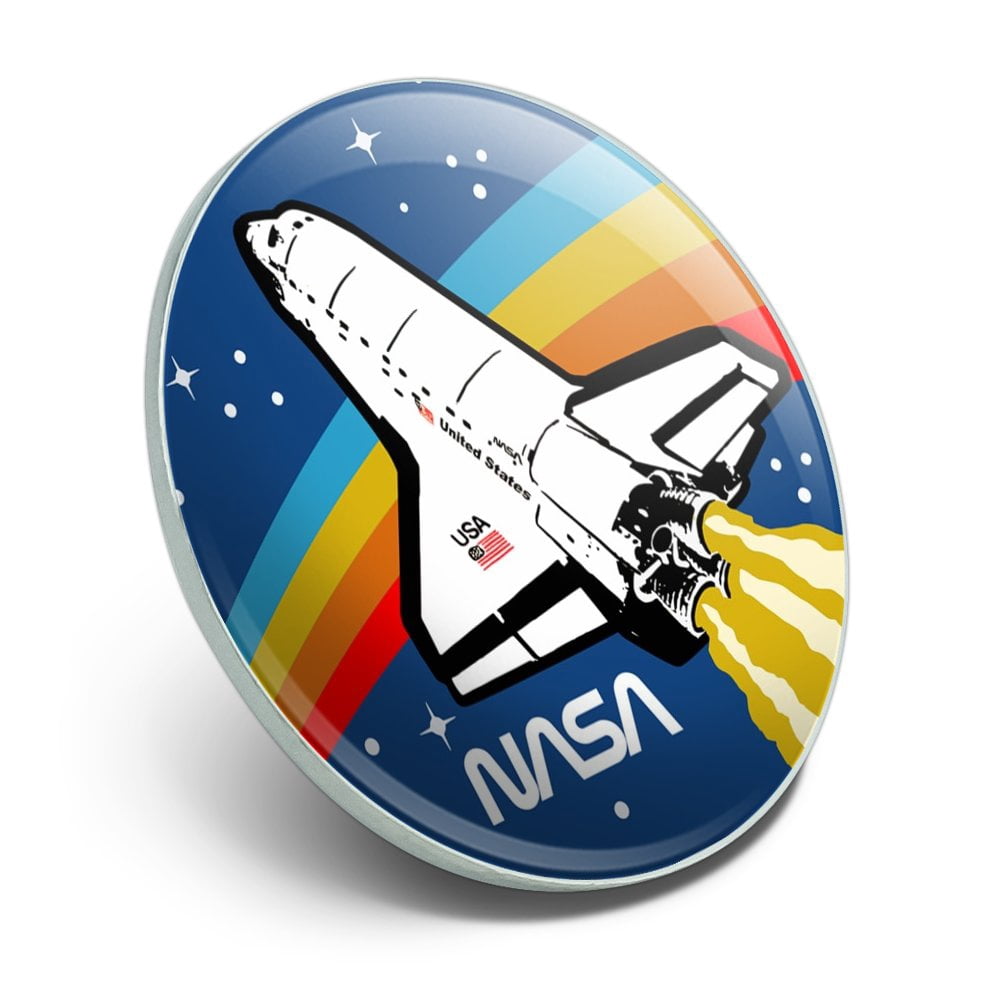 Nasa Shuttle Logo Rainbow