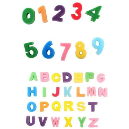 HTCM Kids Sponge Painting Kit Alphabet Numbers Paint Sponges Kids ...