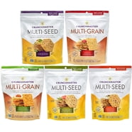 Crunchmaster 5 Seed Gluten-Free Multi-Grain Crackers with Olive Oil, 20 ...