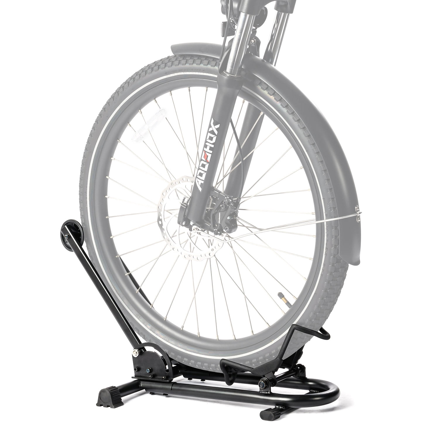 Addmotor Bike Parking Rack, Folding Bicycle Stand fits 24"-27.5" Bike, Bike Floor Stand Holder ...