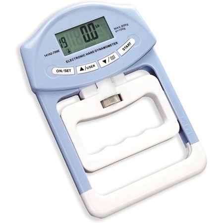 200lbs/90kg Hand Dynamometer Digital Grip Strength Meter Automatic Hand ...