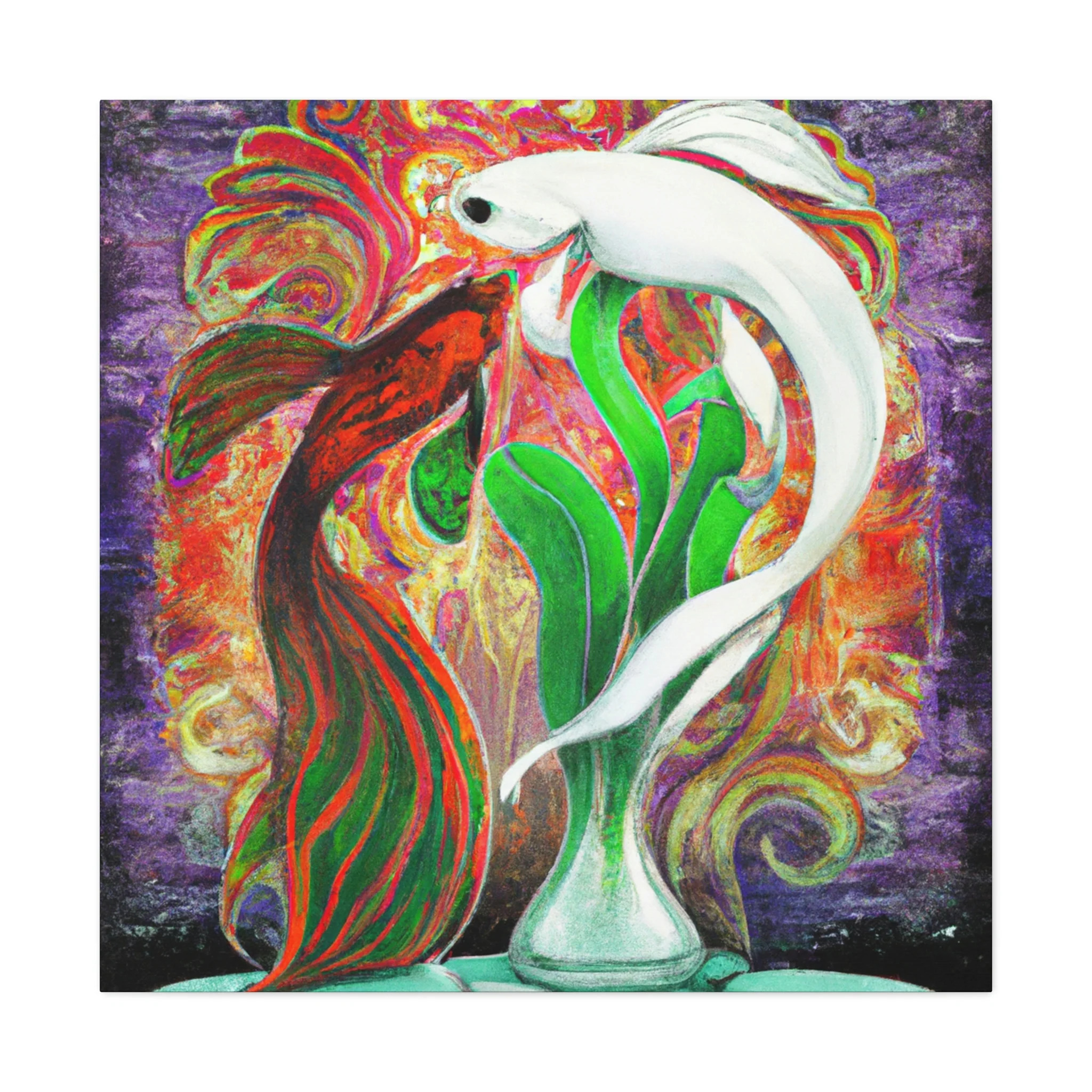 Swordtail in Splendor - Canvas - Walmart.com