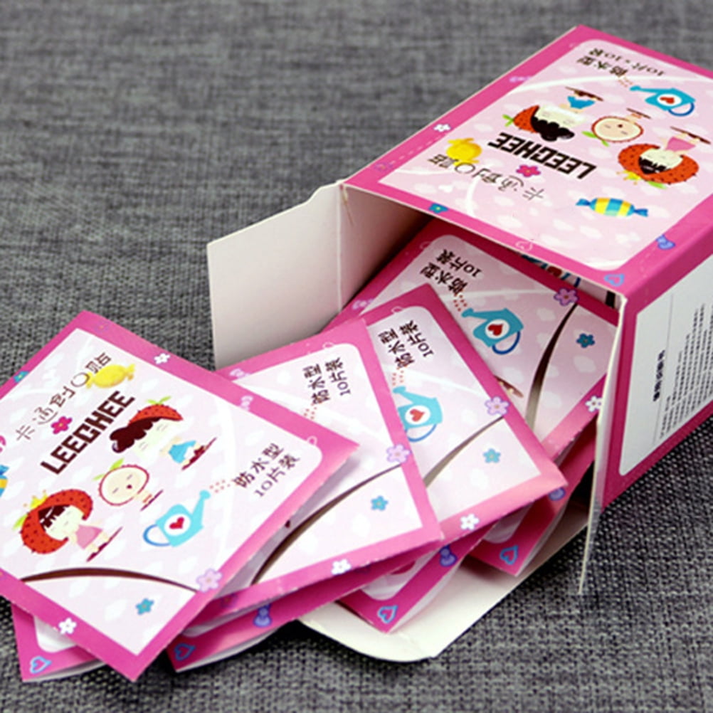 100 Uds impermeable transpirable lindo dibujos animados tirita ...