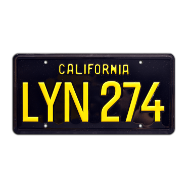 Back to the Future | DeLorean Time Machine | OUTATIME | Metal Stamped ...