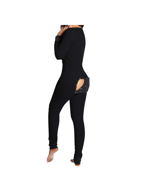 Union Suit Button Flap