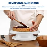 Worgeous Rotating Cake Stand for Baking with 360Degree Turning Design ...