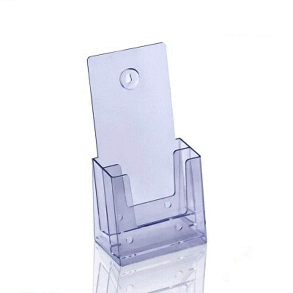 Plastic Display Stand Leaflet Holders Transparent Two Tier Versatile 1/ ...