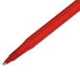Write Bros. Ballpoint Pen, Stick, Medium 1 Mm, Red Ink, Red Barrel ...
