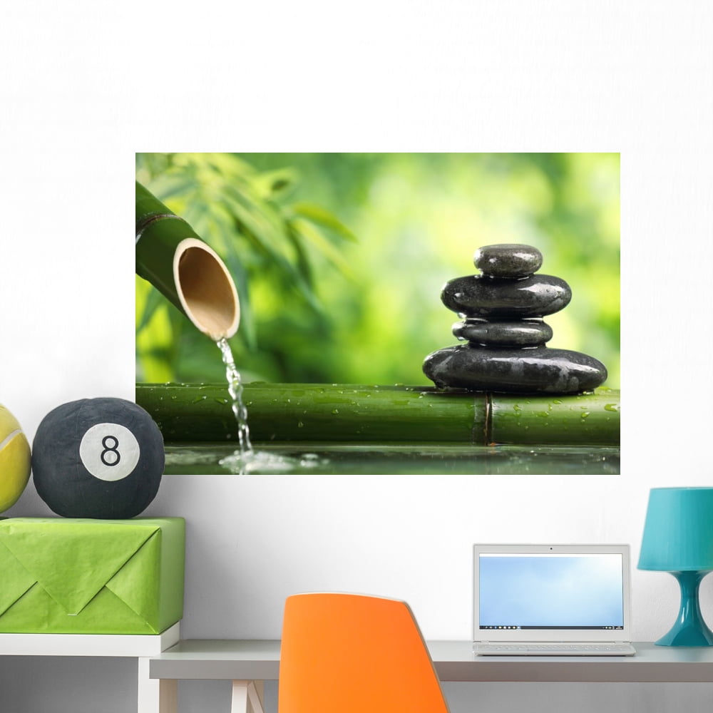 Spa Wall Mural Decal by Wallmonkeys Vinyl Peel and Stick Graphic (36 in ...
