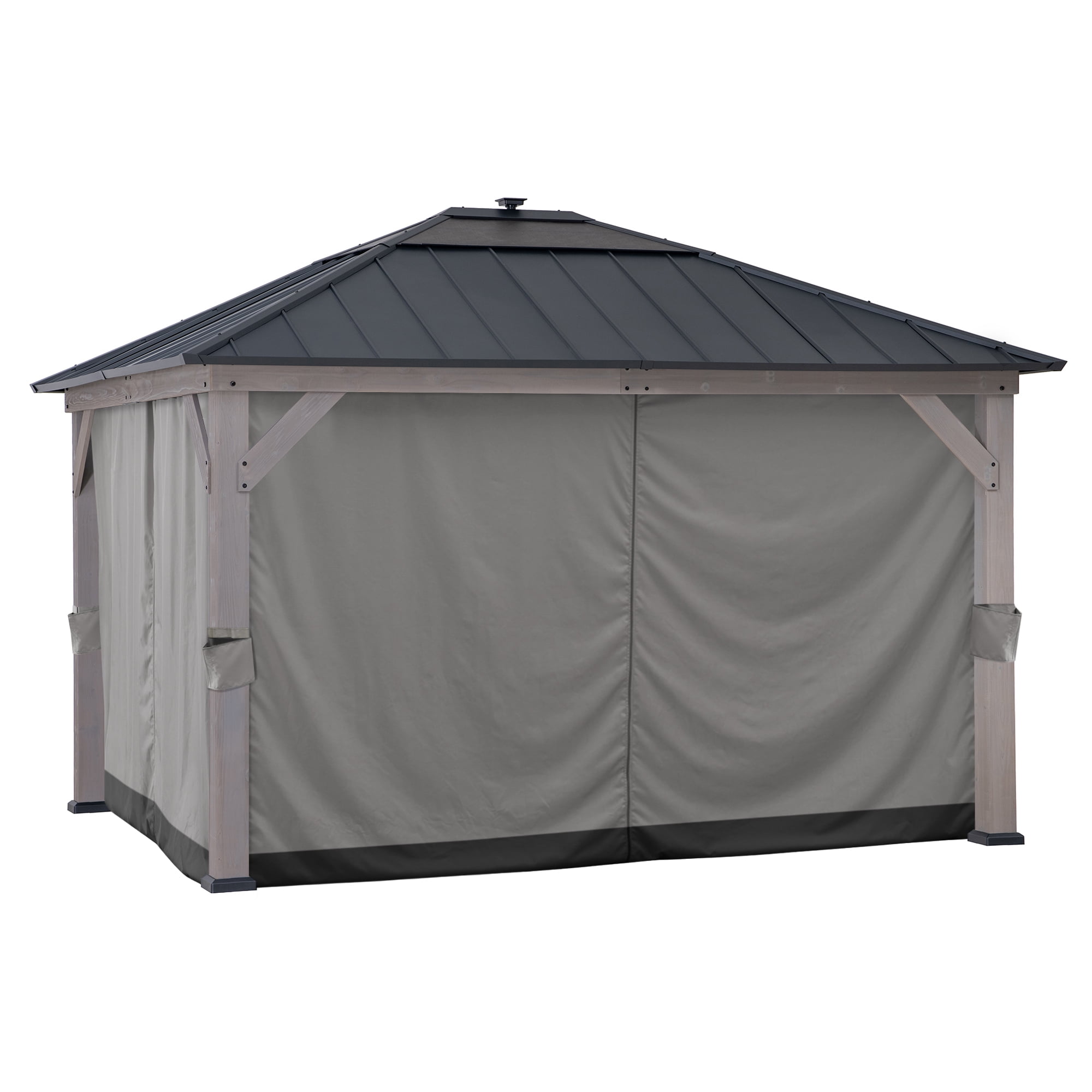 Click here for Sunjoy Group Sunjoy Curtain For Gazebo Outdoor Use... prices