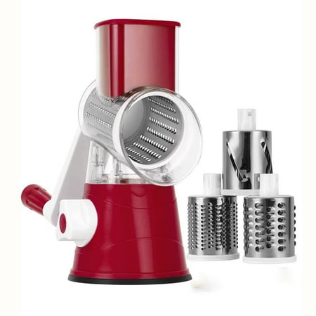 SHAR Multifunctional Hand Rocking Vegetable Cutter (Red), Kitchen ...