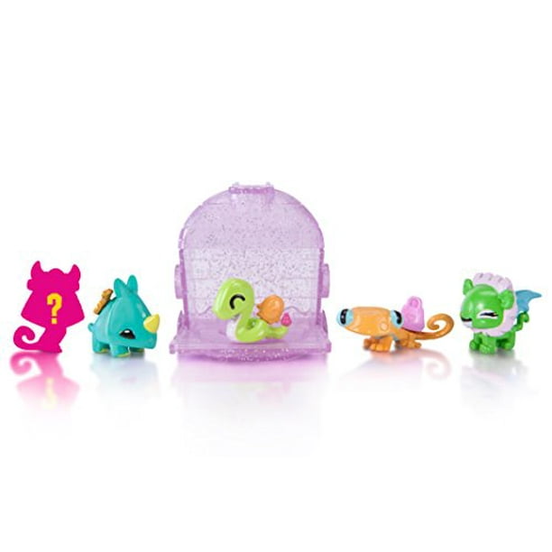 Animal Jam Adopt a Pet Series 2 Igloo Case 5-Pack Lion, Rhino, Snake ...