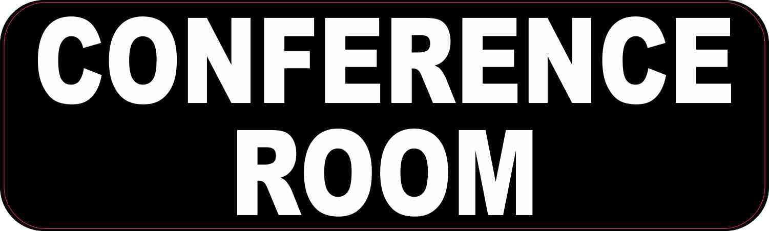 10inx3in Conference Room Magnet Vinyl Magnetic Business Door Sign ...