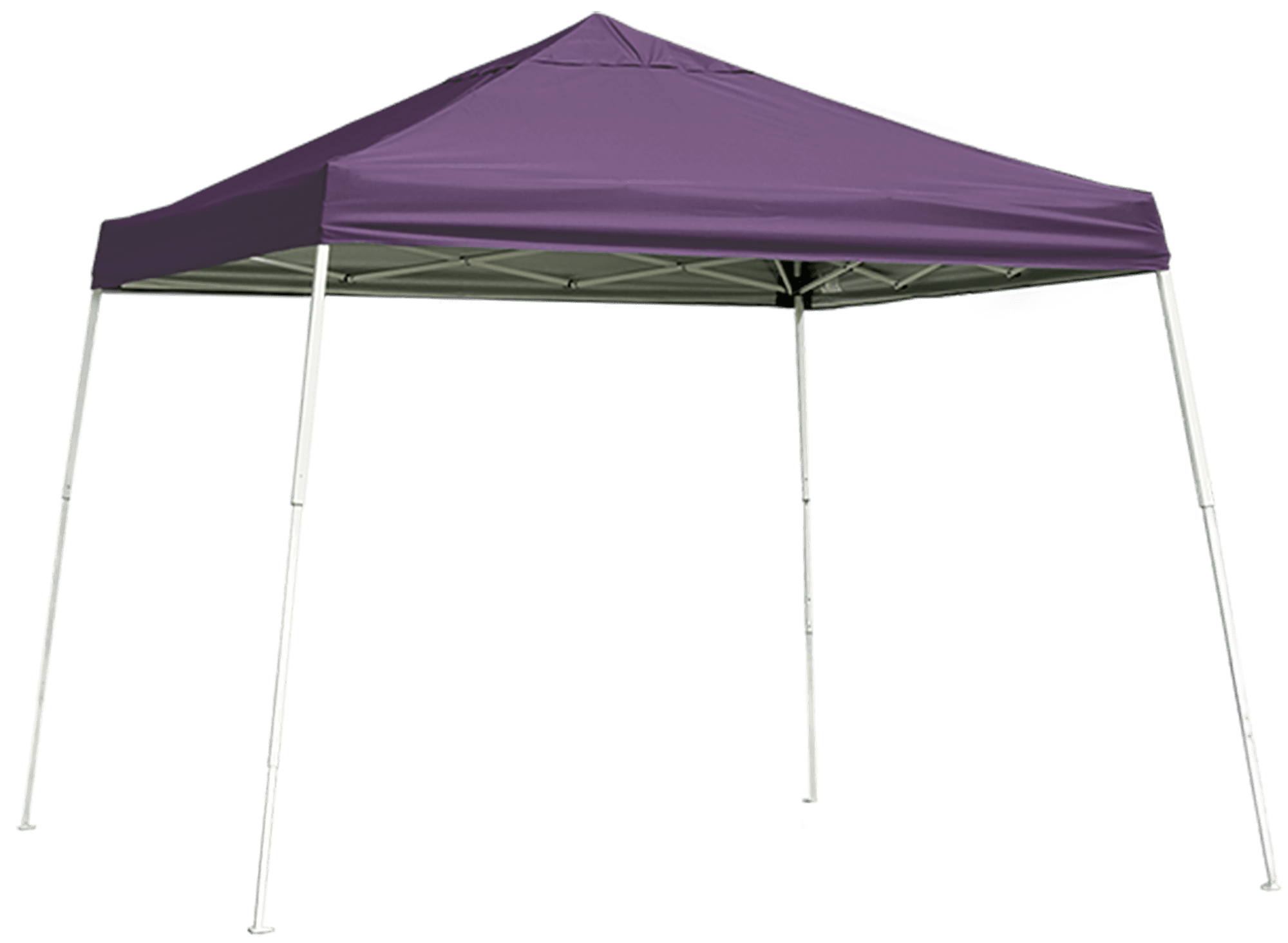 12 X 12 Sport Pop up Canopy Slant Leg Purple Cover Walmart 