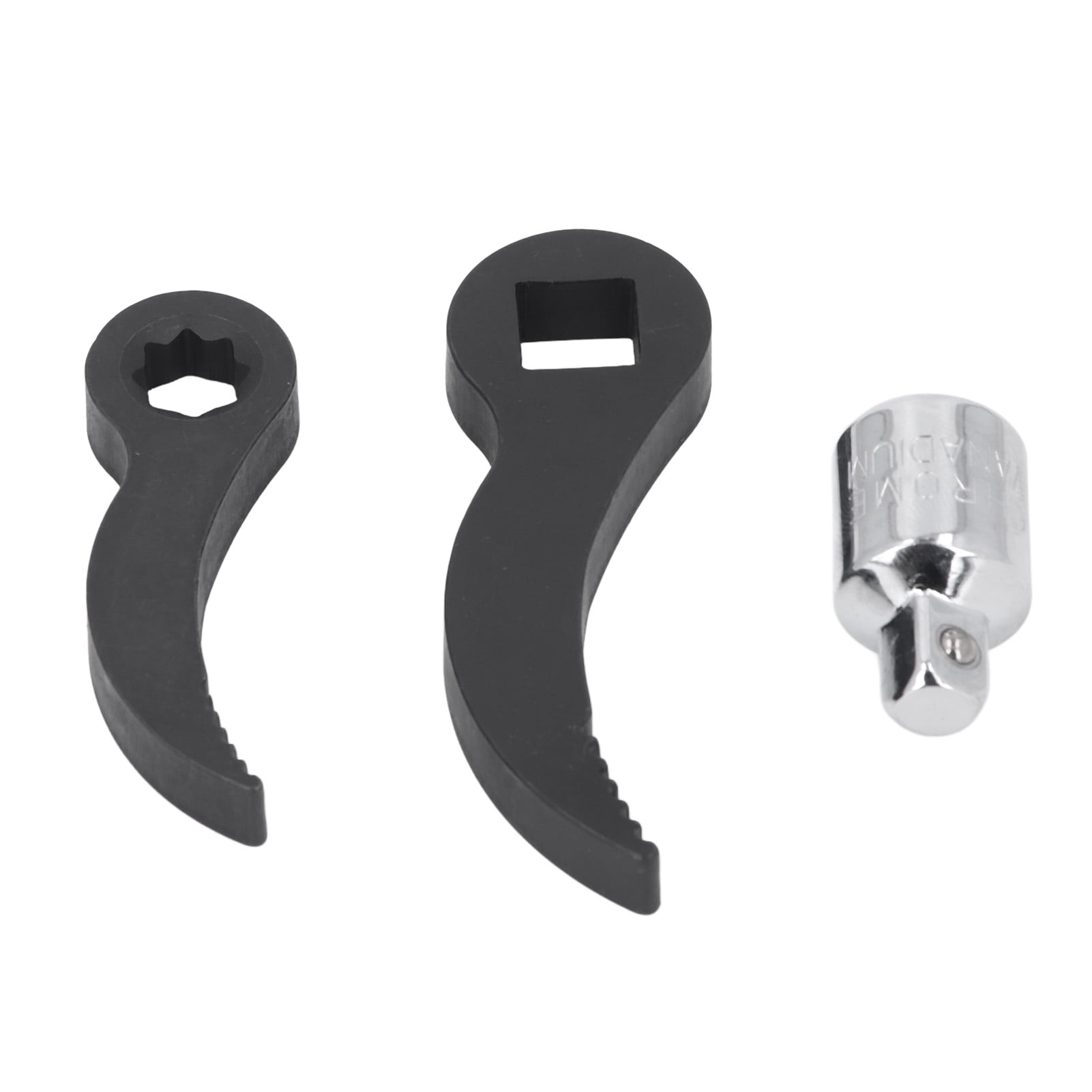 Crowbar Adapter Head Tools Kit, Serrated Heavy Duty Strength High ...