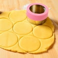 Round Cookie Cutter Set – 4 Different Sizes of Stainless Steel Biscuit ...