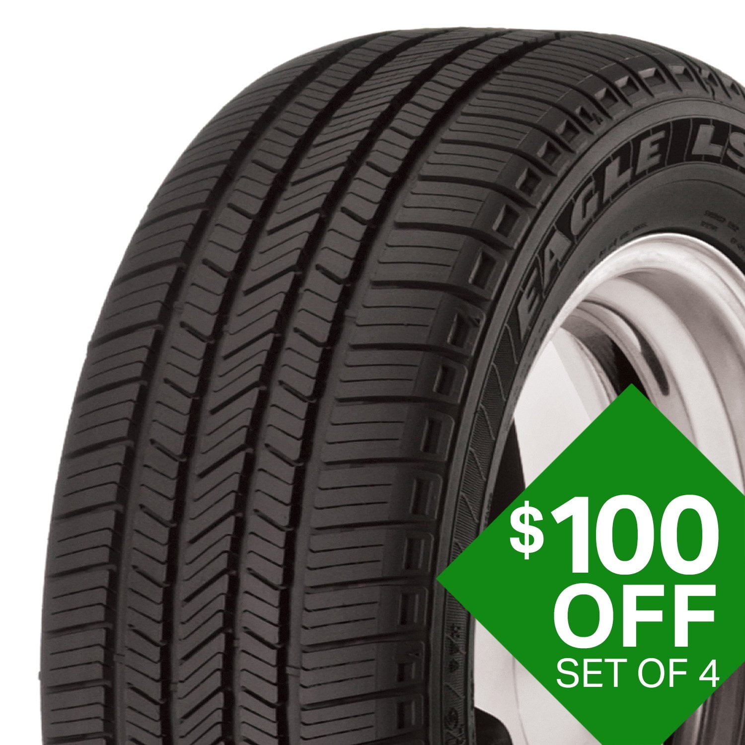 Goodyear Eagle LS-2 ROF - 225/55R17 97V Tire - Samsclub.com