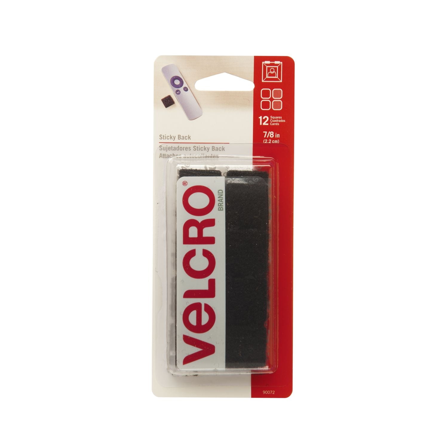 Click here for Velcro Brand Sticky Back Squares - 12 Sets  Black... prices