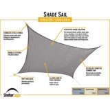 12 ft square Blue Shade Sail - Walmart.com