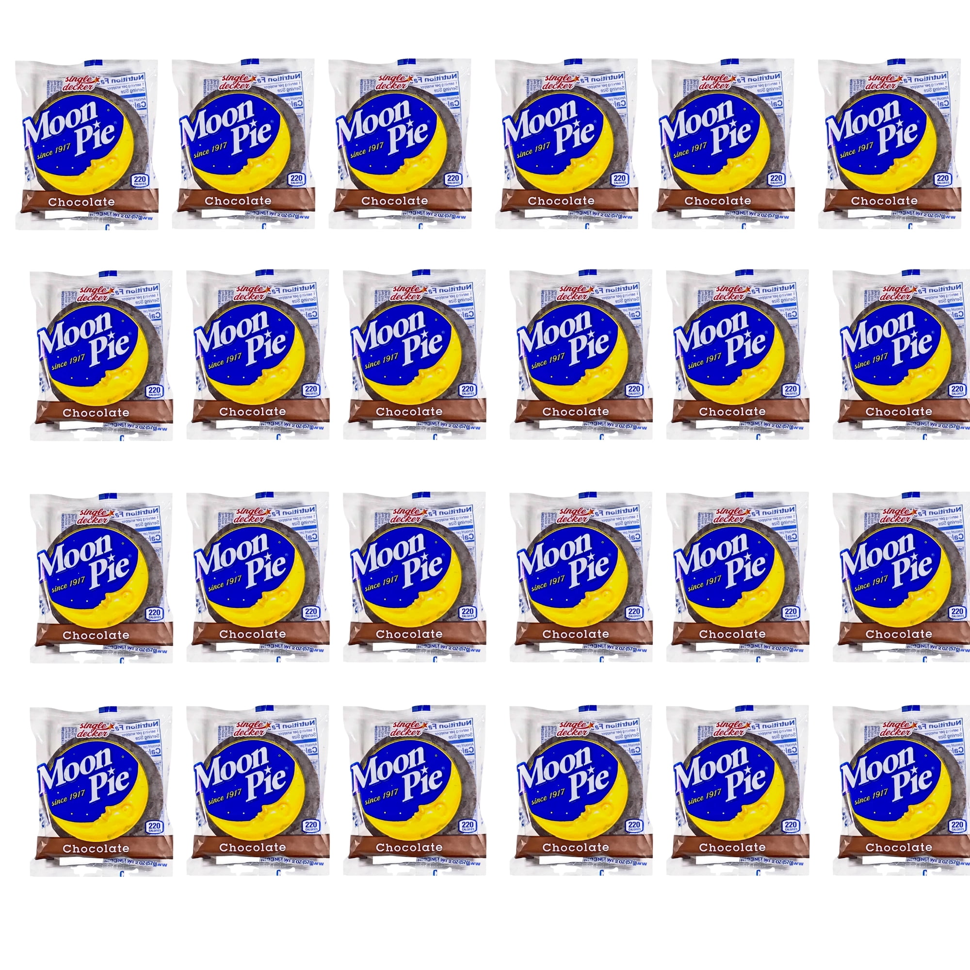 MoonPie Mini Chocolate Marshmallow Sandwich Small Bite Size Chocolate ...