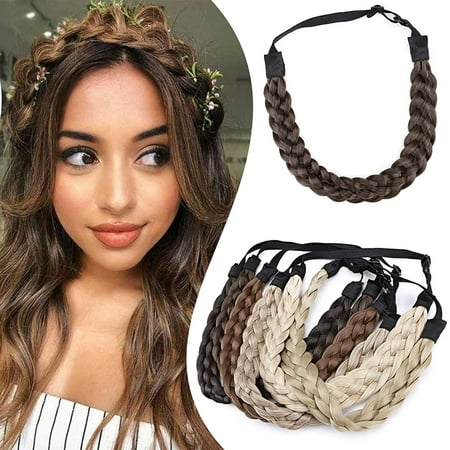 Braid Hairband Braided Hair Band Braided Hairband Braid Headband ...