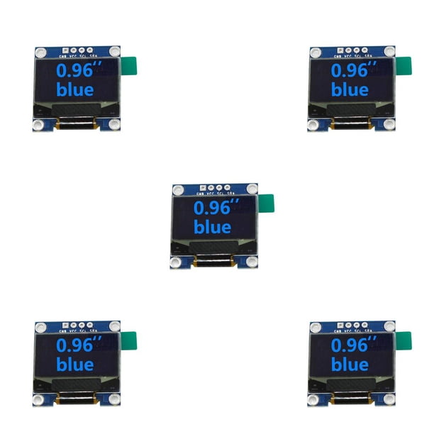 Seitruly Tablero OLED GND 3.3V Módulos de pantalla de iluminación ...