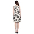 DIXRUYEE Womens Dresses Loose Neck Sleeveless Oversize Color Block ...