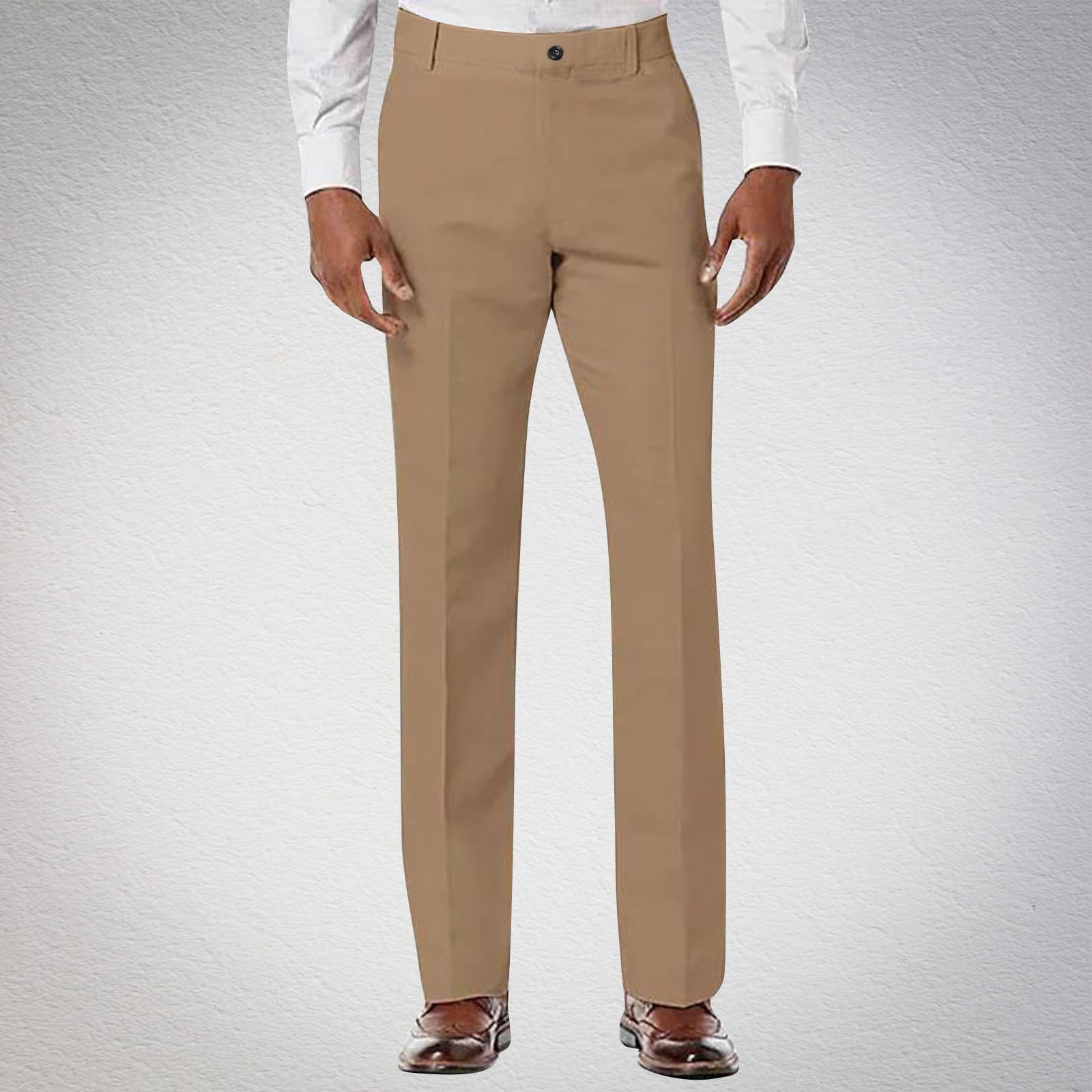 Click here for Pisexur Mens Dress Pants High-End Fabric Straight... prices