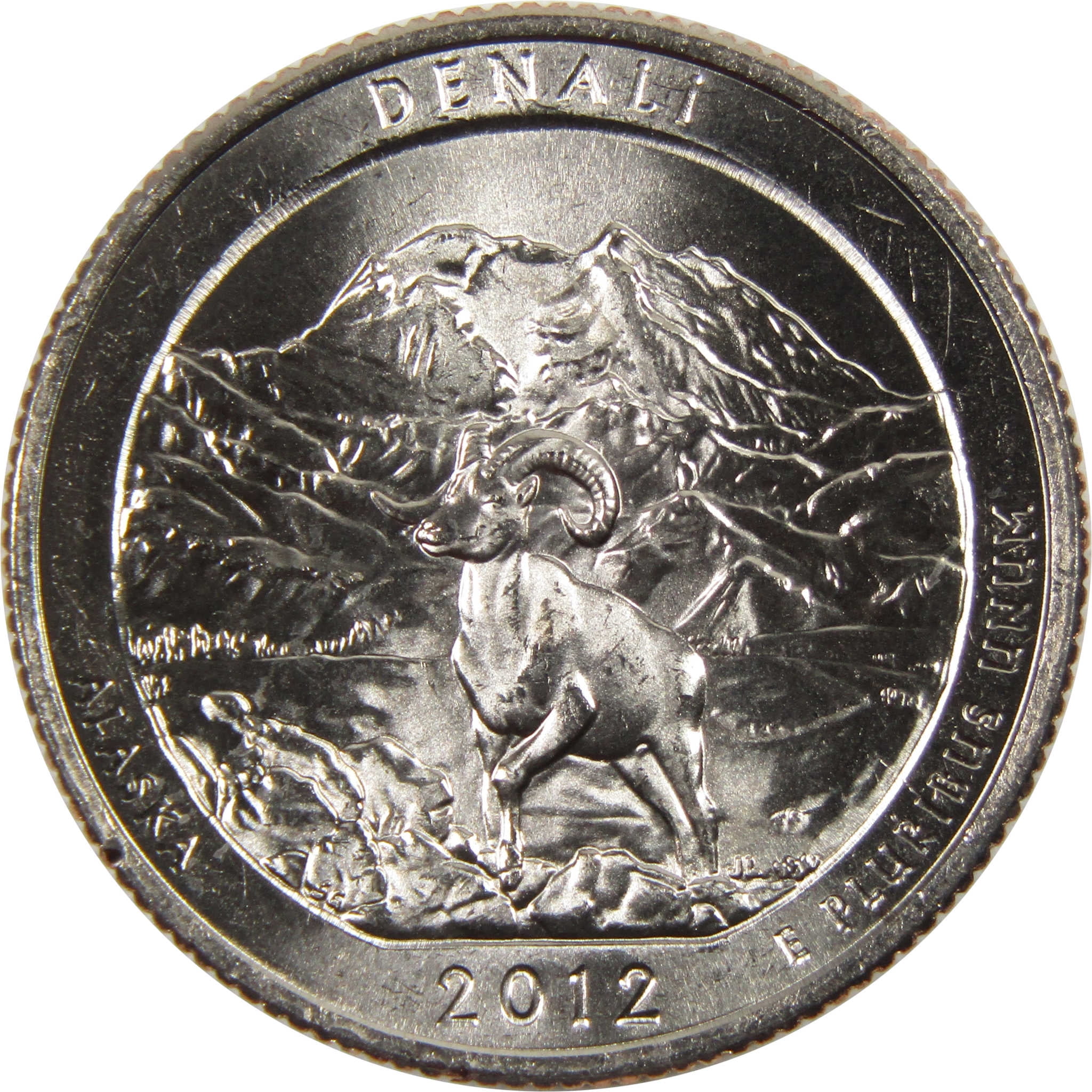 2012 P Denali National Park and Preserve Quarter Uncirculated Clad 25c ...