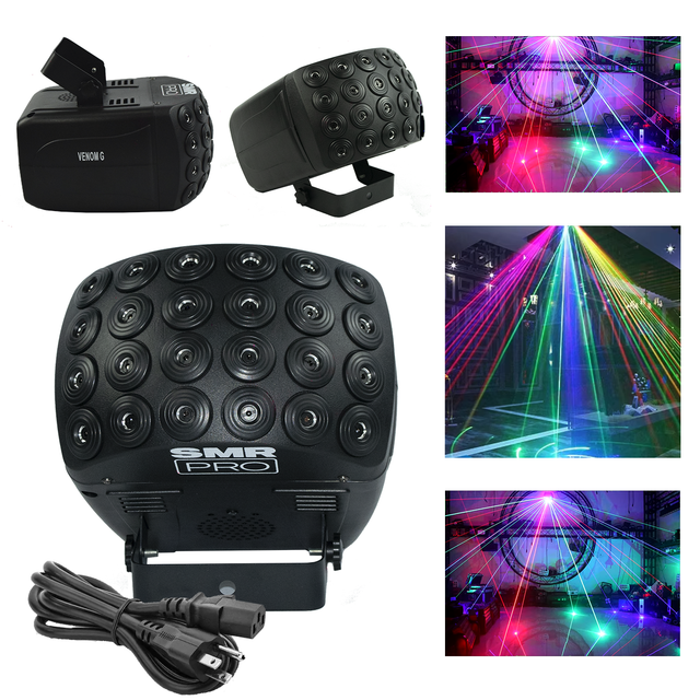 Laser SMR PRO 500 MW 24 Salidas RGB Luces Fiesta DJ Led | Walmart en línea
