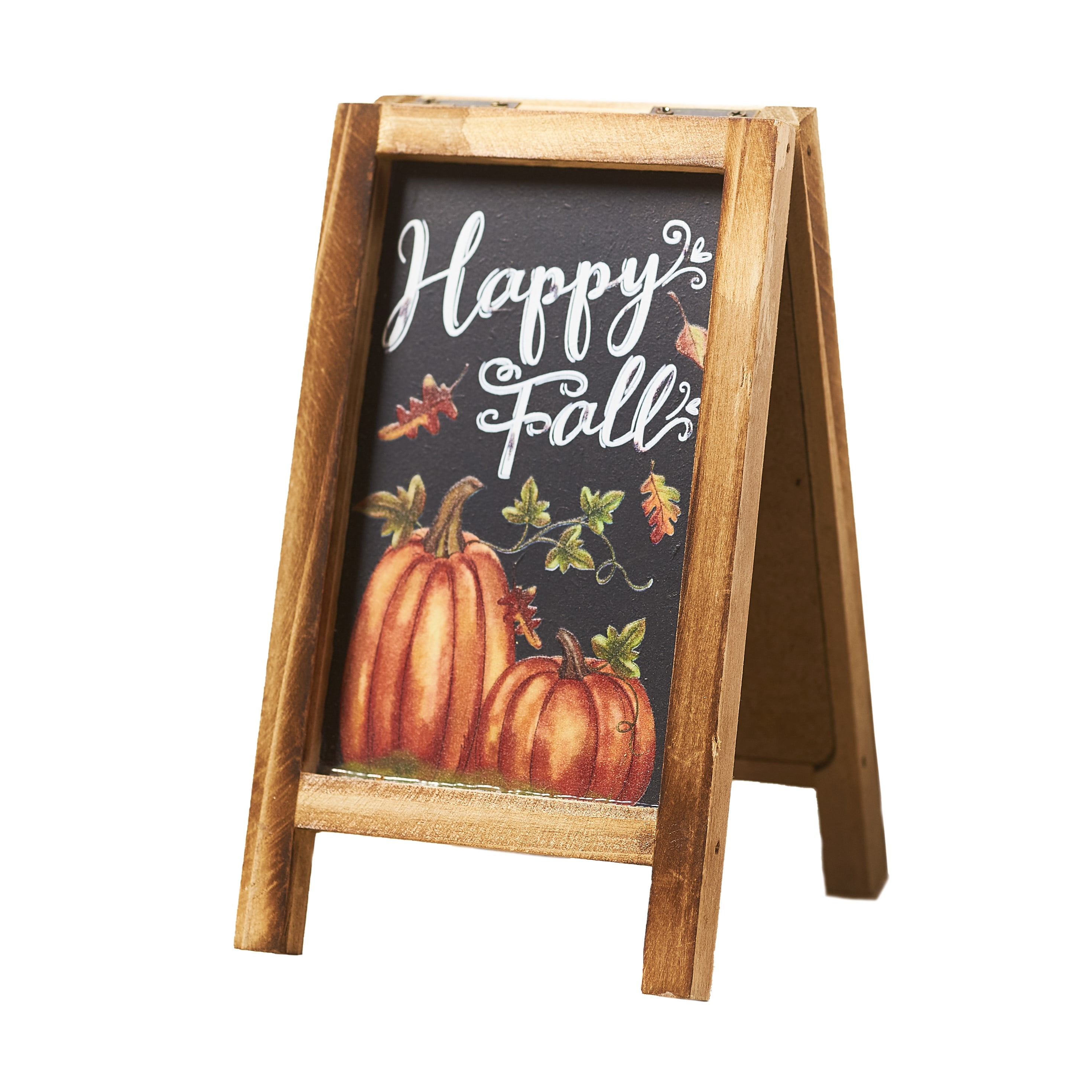 Decorative Christmas Tabletop Mini Easel with Double-Sided Holiday ...