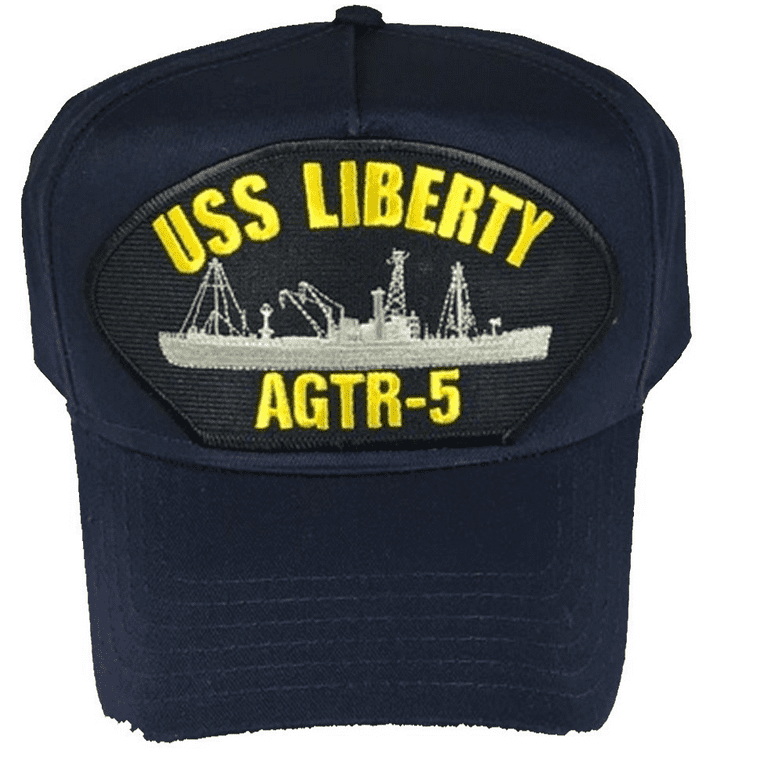 USS LIBERTY AGTR-5 HAT CAP US NAVY SHIP 6 SIX DAY WAR SINAI PENINSULA ...