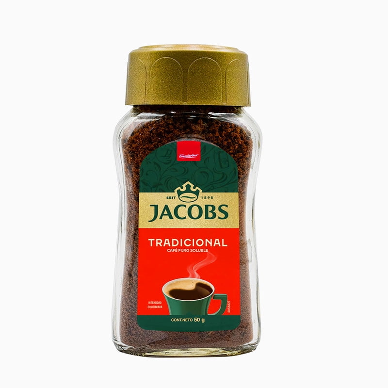 Café soluble Jacobs Tradicional 50 gr || Bodega Aurrera Despensa a tu Casa